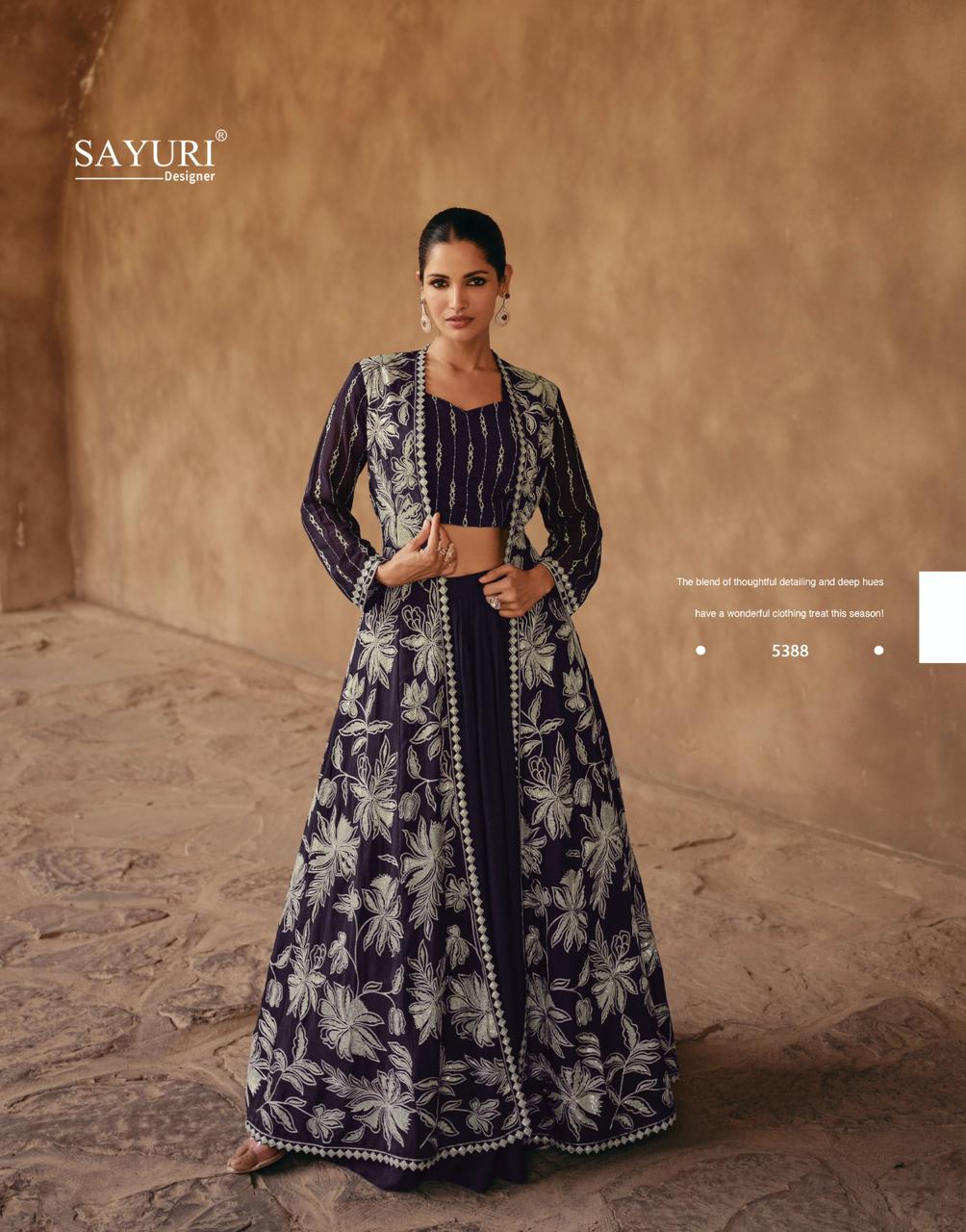 Sayuri Jewel Nx Designer Indo Western Collection | Western Wear