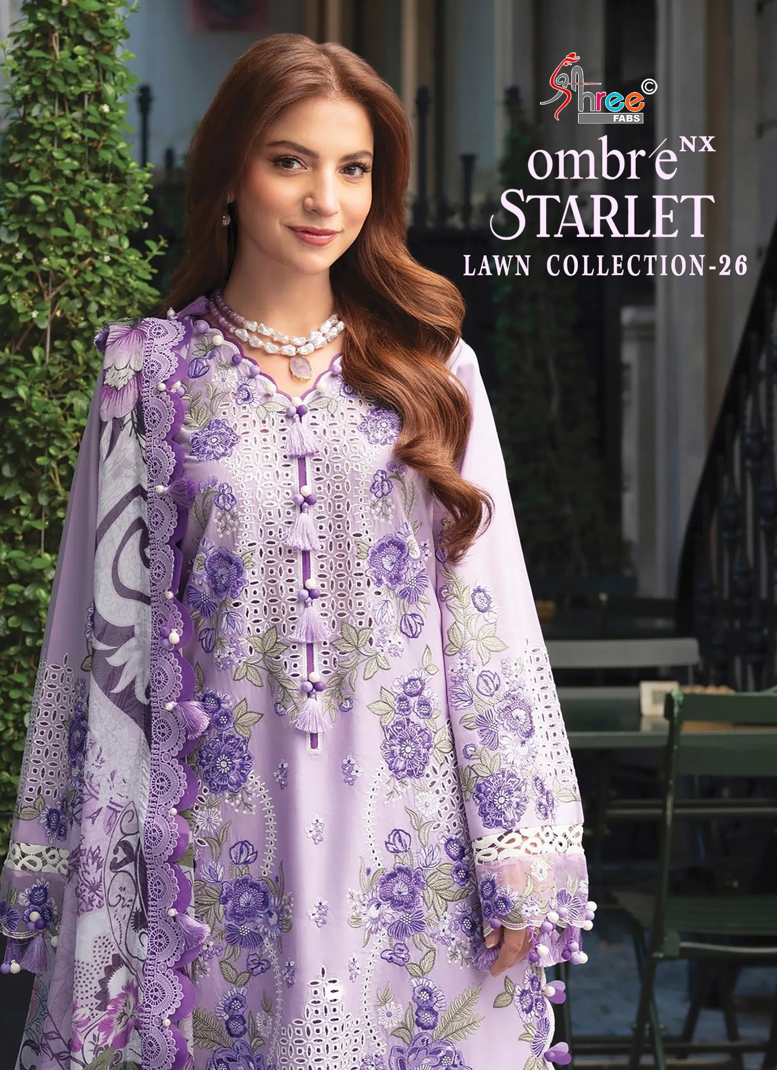 Shree Ombre Starlet Lawn Collection Vol 26 Nx Cotton Dupatta Pakistani ...